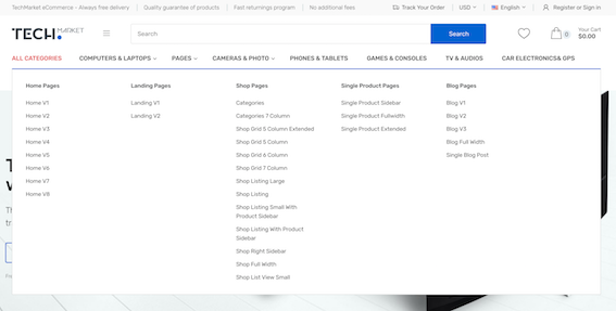 Techmarket Shopify Theme Documentation