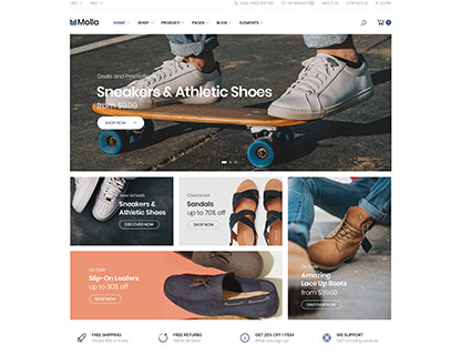 Molla - Best Premium HTML Template
