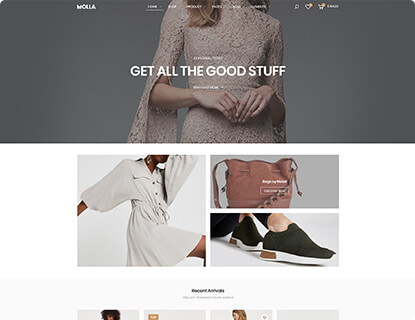 Molla - Best Premium HTML Template
