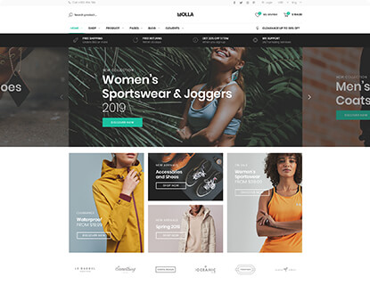 Molla - Best Premium HTML Template