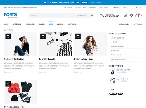 Porto - Responsive HTML5 Template