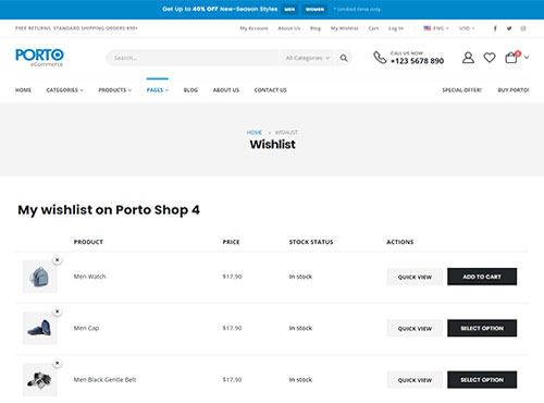 Porto - Responsive HTML5 Template
