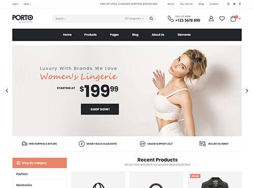 Porto - Responsive HTML5 Template