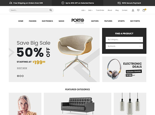 Porto - Responsive HTML5 Template