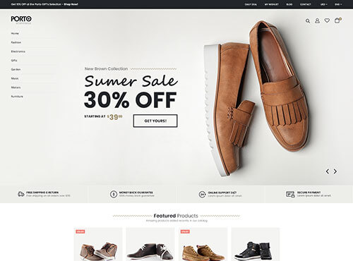 Porto - Responsive HTML5 Template