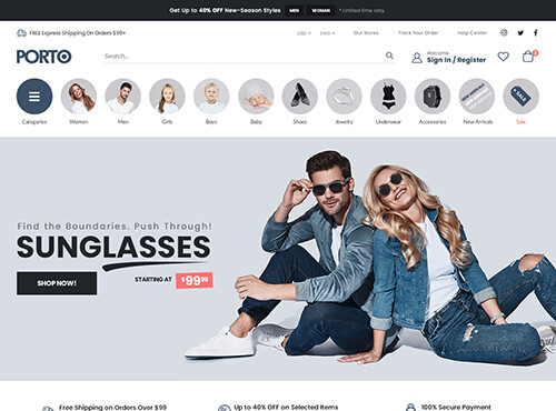 Porto - Responsive HTML5 Template