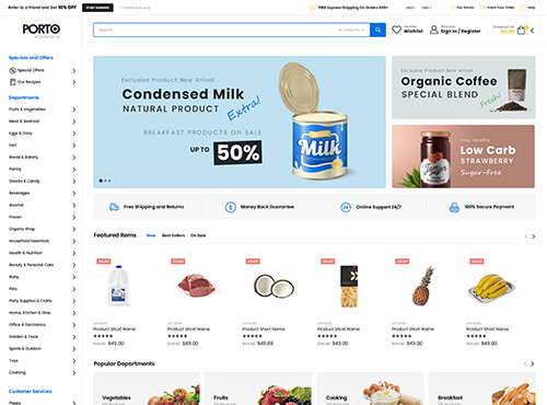 Porto - Responsive HTML5 Template